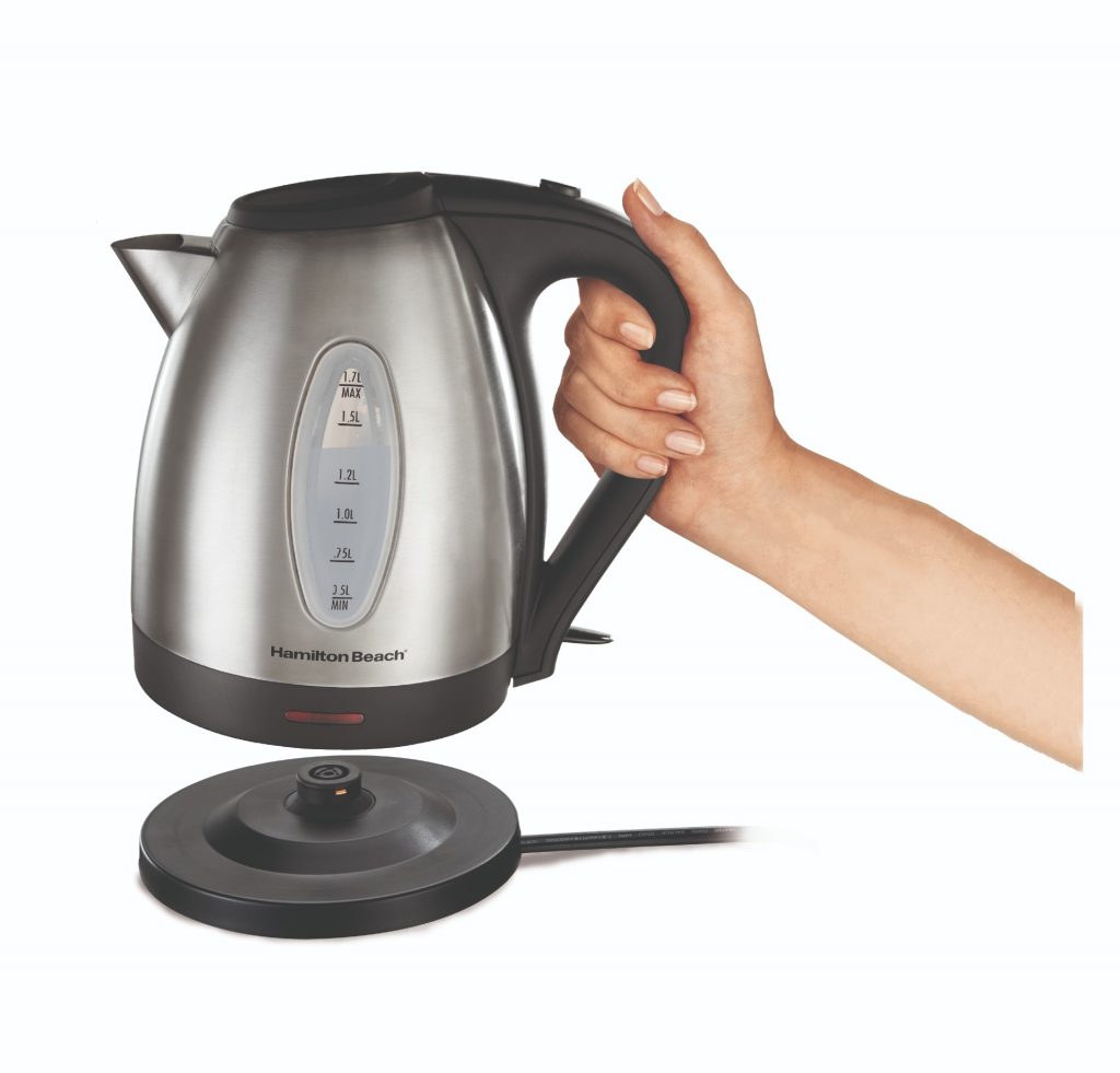 Hervidor Eléctrico 1.7 Litros Hamilton Beach 40880 – Acero – Realtex